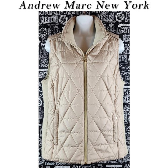Andrew Marc | Jackets & Coats | Andrew Marc Puffer Vest Jacket Size ...